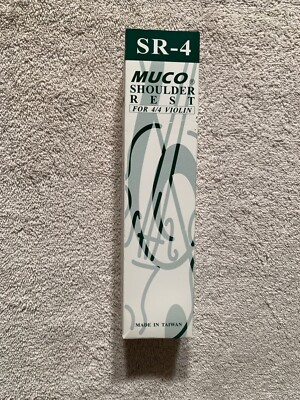 Violin Shoulder Rest MUCO for 4/4 violin - SR-4 | eBay