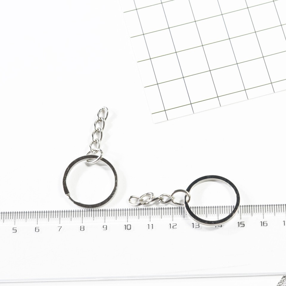 Key /Key Chain, 50 Pieces Split Round Keyring for Car | eBay