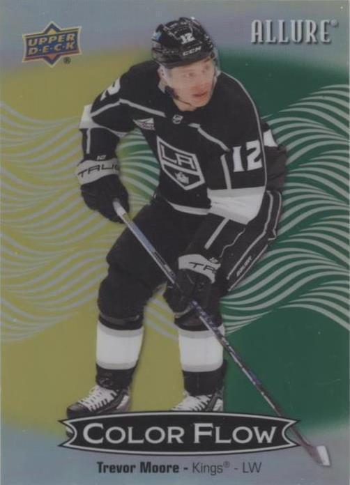 2024-25 Upper Deck Allure - Color Flow Trevor Moore #CFL-56 Yellow ...
