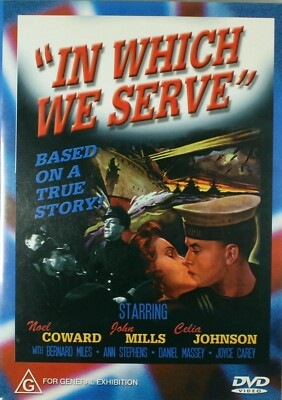 IN WHICH WE SERVE (1942 MOVIE - DVD SEALED + FREE POST) | eBay Australia