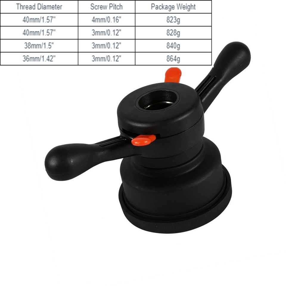 Wheel Balancer Tire Change Tool, Quick Release Wing Nut & Pressure Cup ...