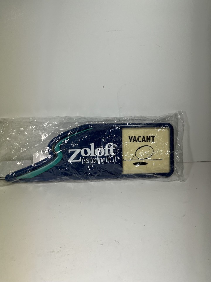 ZOLOFT MEDICAL Occupied/Vacant MAGNET Drug Rep Pharma Swag NOS RARE | eBay