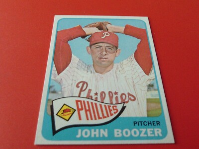 1965 TOPPS # 184 JOHN BOOZER PHILLIEs NEAR MINT / MINT OR BETTER ! | eBay