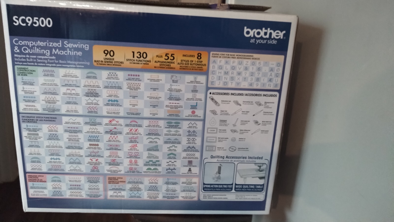 Brother SC9500 Computerized Sewing Machine 12502629030 | eBay