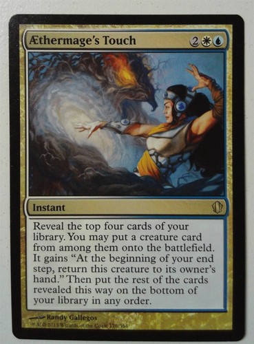 Aethermage's Touch *Rare* Magic MtG x1 Commander 2013 SP | eBay