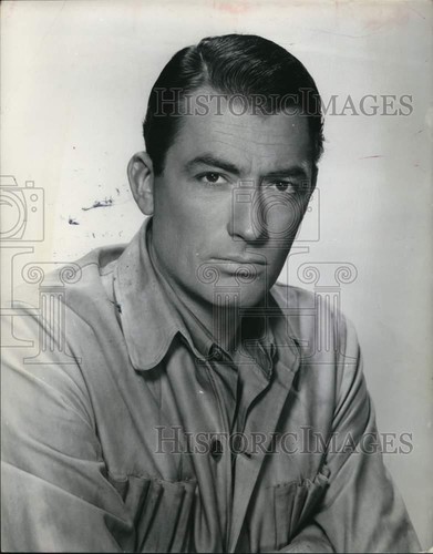 1952 Press Photo Gregory Peck, Actor - hcq03655 | eBay