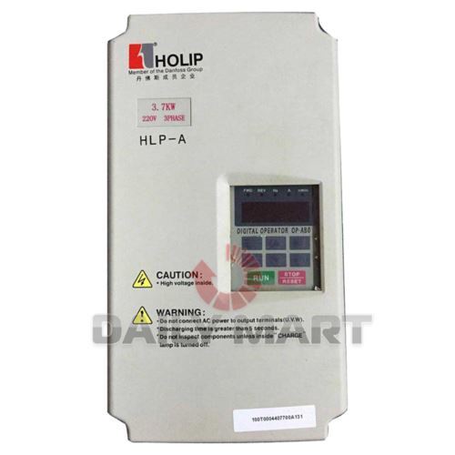 Used & Tested HOLIP HLPA03D723B Inverter 220V 3PH220V 50/60HZ 17A 3.7KW ...