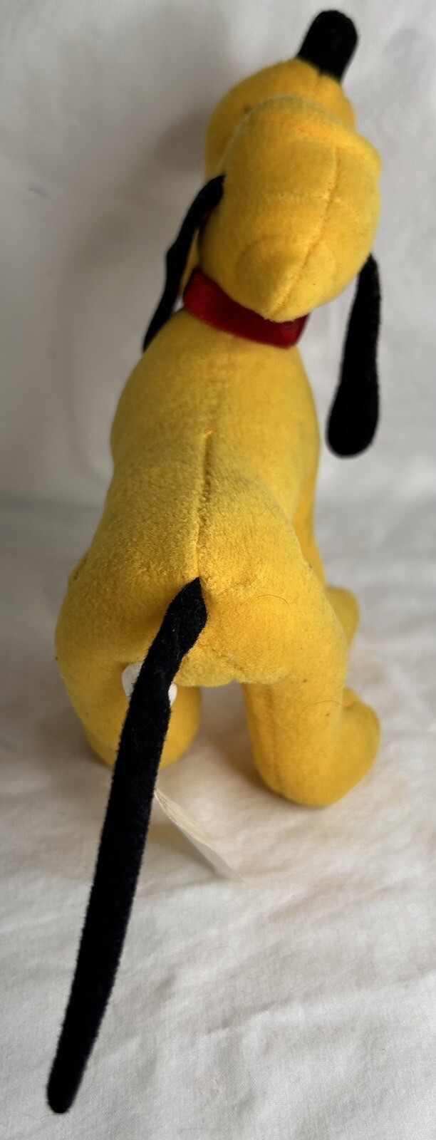 Pluto the Dog Plush Small Standing Red Collar | eBay