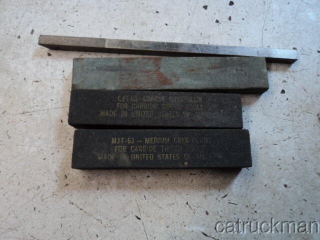 Diamond Lap & 3 Different Lapping Stones for Carbide Tools - light use ...