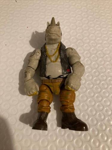 TMNT ROCK STEADY RHINO Playmates 5” Action Figure Teenage Mutant Ninja ...