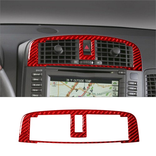 38Pcs Red Carbon Fiber Interior Full Kit Cover Trim For Cadillac CTS ...