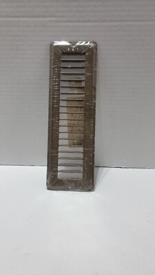 AP Products 013-643 2.3" x 10" Brown Metal Floor Register Face Plate | eBay