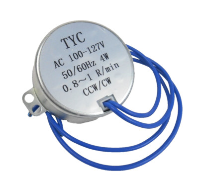 TYC-50 Synchronous Motor AC 100-127V 15-18 RPM 4W 1.5Kgf.cm Torque CCW ...