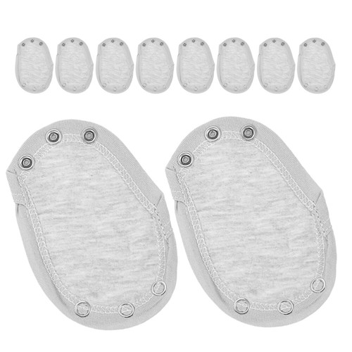10 Pcs Baby Hoodie Extension Body Suit Snap Extender Bodysuit Crotch | eBay