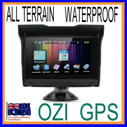 5" LATEST MOTORCYCLE OZI EXPLORER OFF ROAD ALL TERRAIN GPS B/TOOTH ...