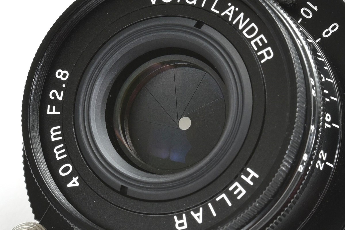 Voigtlander Heliar 40mm f2.8 Aspherical VM Black From Japan Voigtlander Heliar 40mm f2.8 Aspherical VM Black From Japan