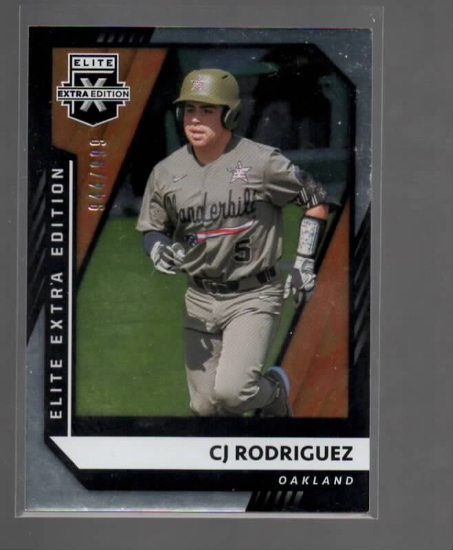 CJ RODRIGUEZ 2021 PANINI ELITE EXTRA EDITION CARD #158 /999 | eBay
