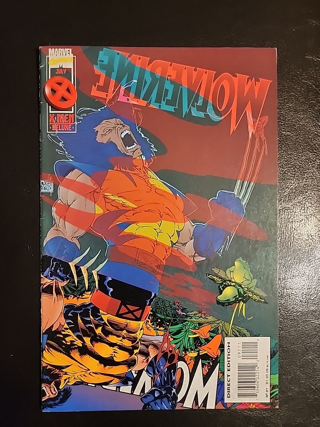 Vintage X-Men Deluxe Direct Edition - WOLVERINE - #91 July.1995 | eBay