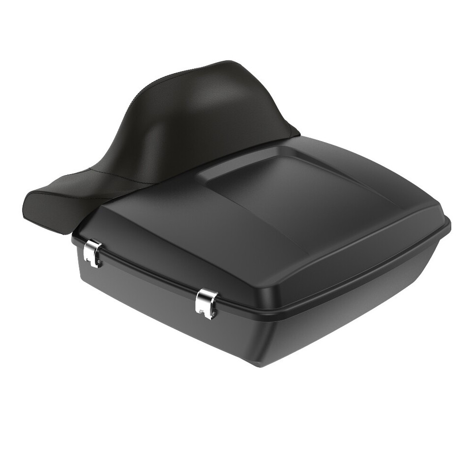 UNPAINTED For 97+ Harley/Softail Chopped Tour Trunk Luggage Pad Wrap ...