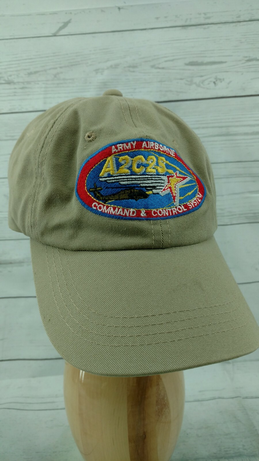 A2C2S U.S. Army Airborne Command & Control System Tan Khaki Hat | eBay
