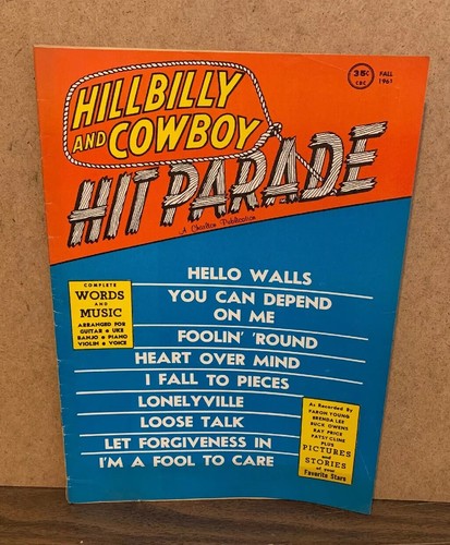 1961 Fall HILLBILLY AND COWBOY HIT PARADER Magazine (MH132) | eBay