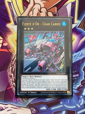 Yu-Gi-Oh! Fierté D'Or - Char Carrie CYAC-FR088 1st / Ultra Rare | eBay