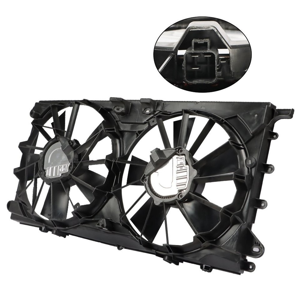 Engine Cooling Radiator Fan Assembly Fit For Ford F-150 Expedition ...