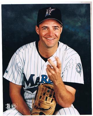 MIAMI / FLORIDA MARLINS UNSIGNED 8 X 10 PHOTO OF AL LEITER | eBay