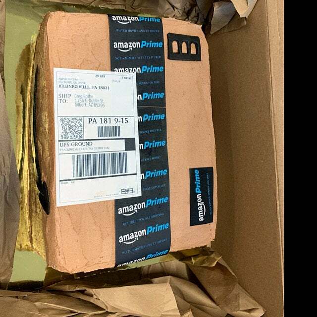 Edible Amazon tape shipping label Cake topper Edible picture sugar ...