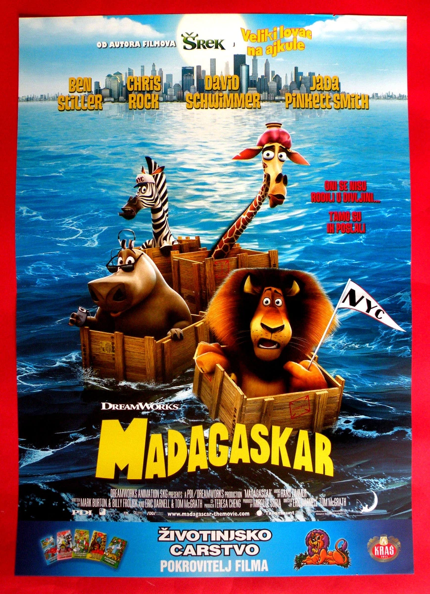 Madagascar 2005 Movie Poster