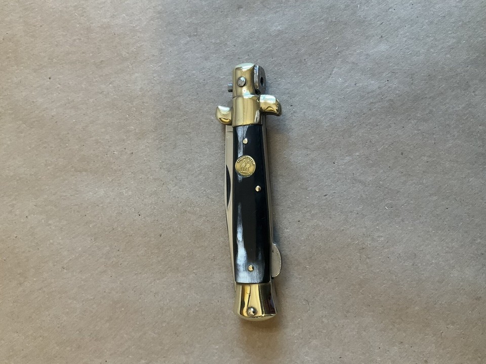 Kissing Crane Lock Back Pocket Knife KC-46 Horn Handle | eBay