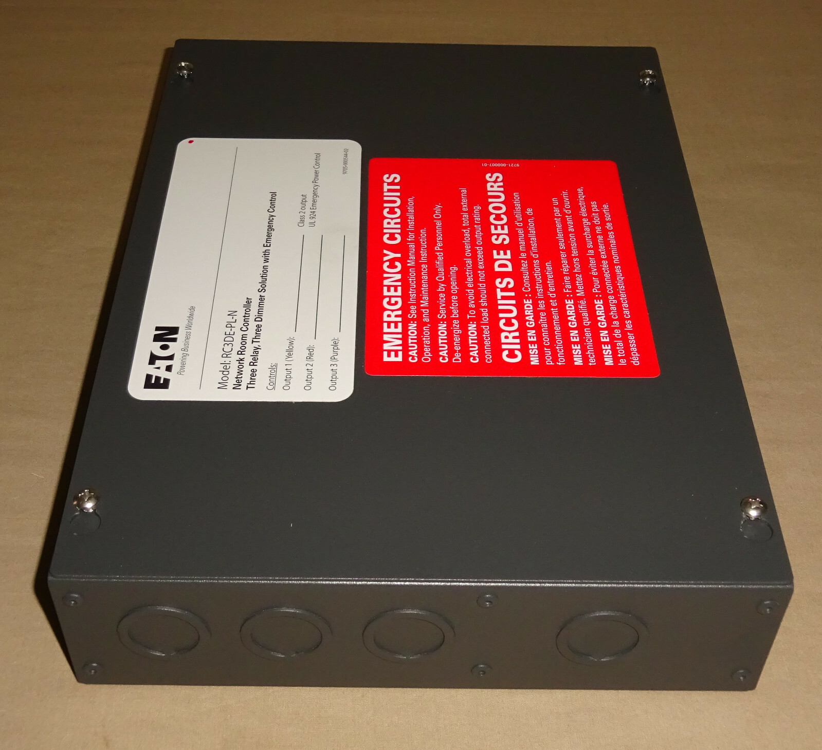 Eaton+120%2F277vac+20a+3+Zone+Room+Controller+Rc3de-pl-n for sale ...