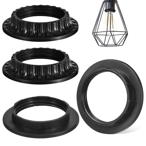 4 Pcs Lamp Holder Fixing Ring Retaining Rings Shade Retainer Socket ...