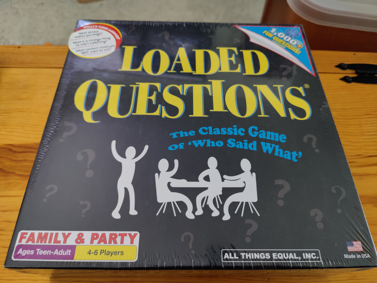 NEW Loaded Questions Board Game Factory Sealed Very Fun Game For You ...