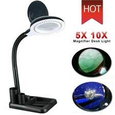 Intertek Portable Magnifier Lamp #lts-129 Arm Reach Black for sale ...