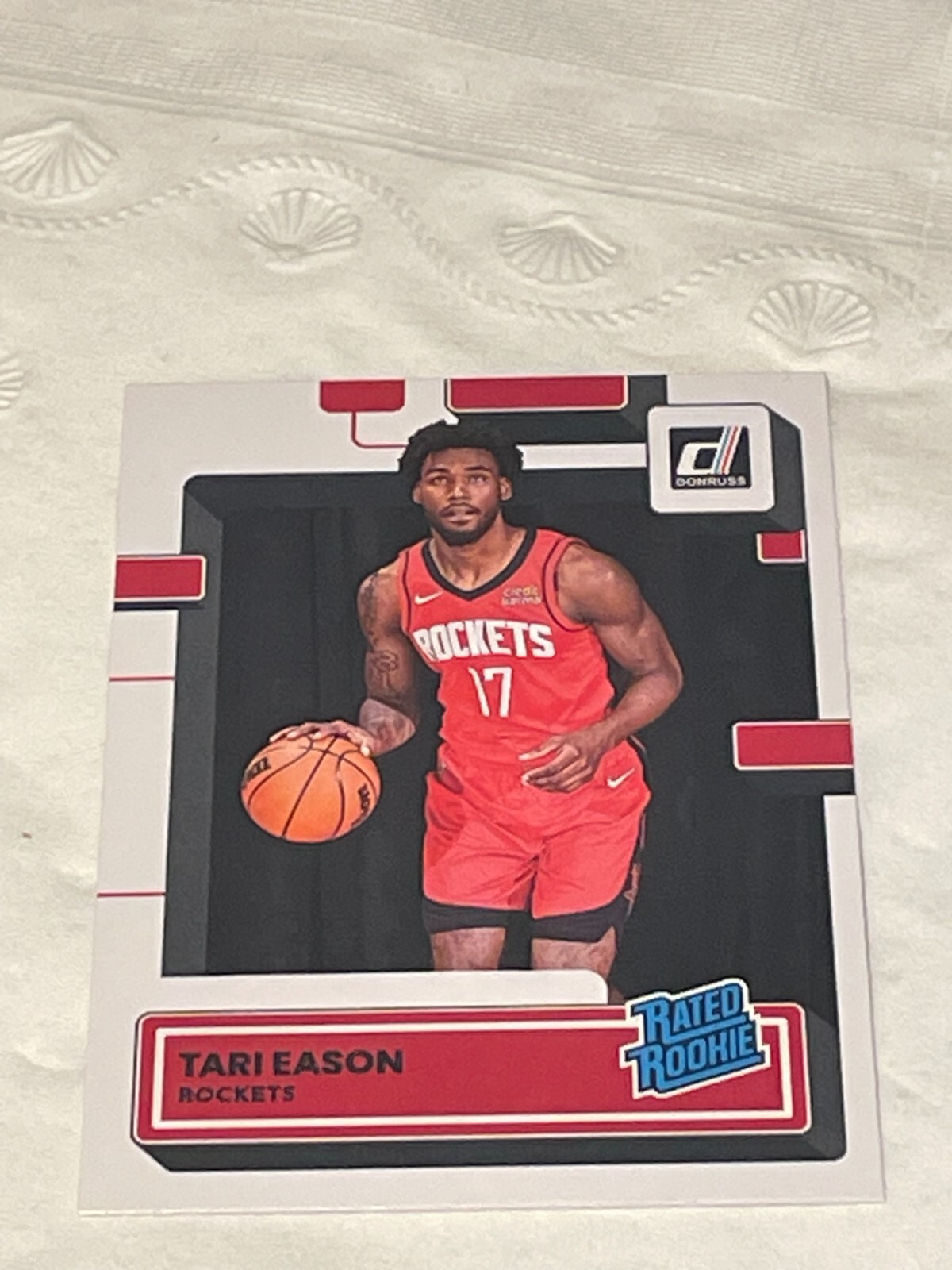 2022-23 Donruss Rated Rookie #217 Tari Eason RC Houstons Houston ...