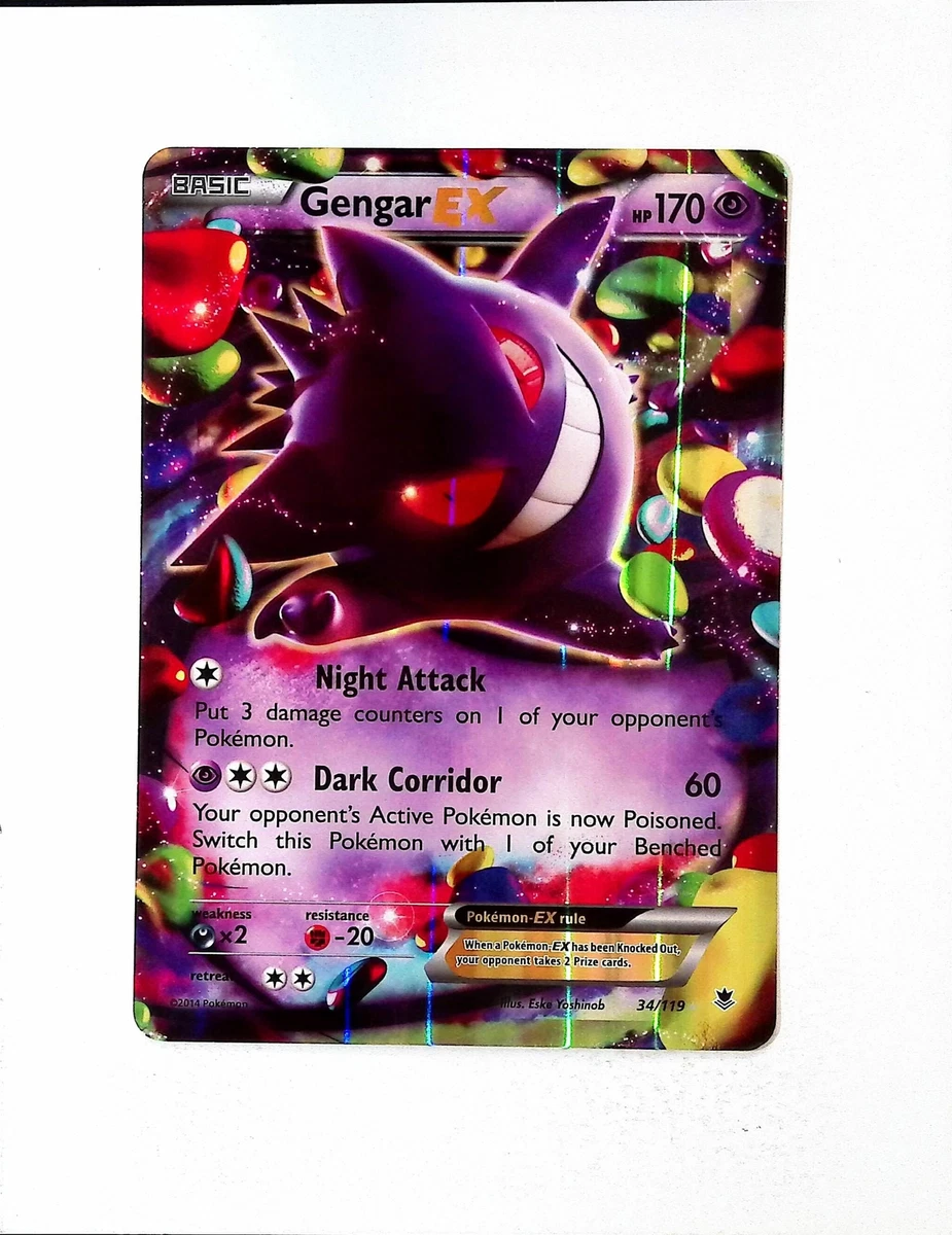 Gengar Pokemon Card Ex