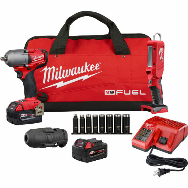 Milwaukee 2852-22L M18 FUEL 3/8" Mid-Torque Impact Wrench - Black/Red ...