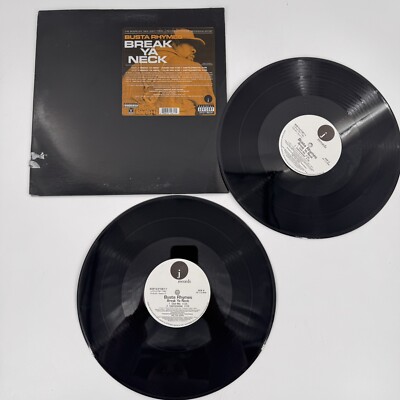 Break Ya Neck by Busta Rhymes (Record, 2001) Vinyl Record 12” Hip Hop ...