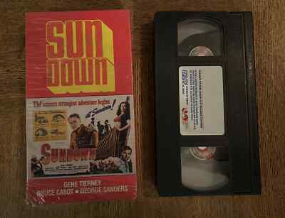 Sundown VHS (1987) Gene Tierney, Bruce Cabot RARE | eBay