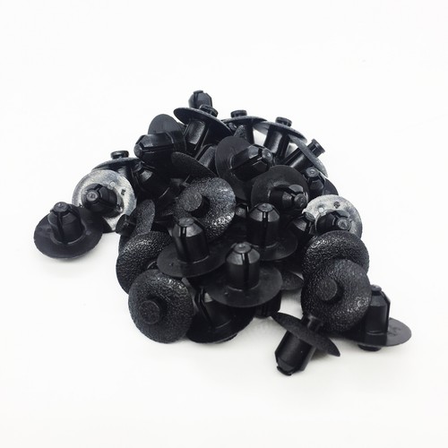 50x Plastic Rivet Clips Push Retainer Fit Toyota Cowl Grille Radiator ...