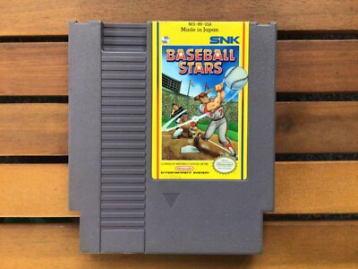 Baseball Stars - NES Game Cartridge SNK | eBay