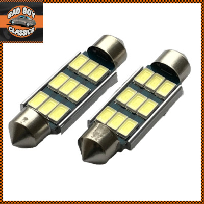 Upgrade Reverse Light LED Festoon Bulbs Replaces BFS272/3 Fits MGB, MGC ...