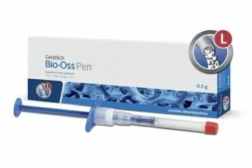 Geistlich "Bio-Oss Pen" Large Granules (1mm -2mm) Bone Grafting 0.5g/1 ...