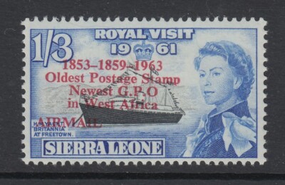 Sierra Leone, SG 280c, MLH "No Stop After O" variety | eBay