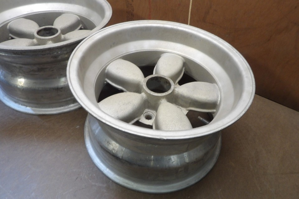 American Racing Daisy Coke Bottle 15x8.5 Wheels 5x5 big GM C-10 Mag rim ...
