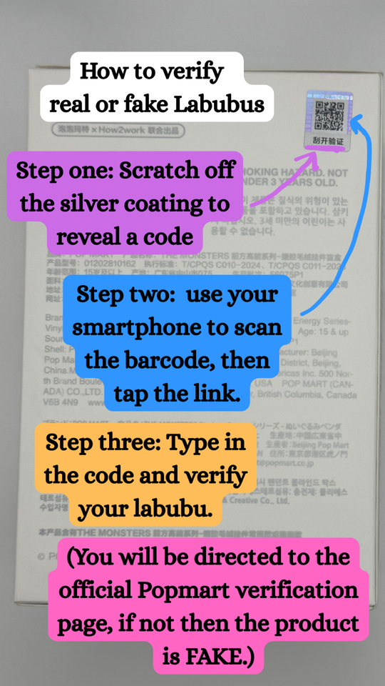 US-NEW Authentic Popmart Labubu Big Into Energy SEALED Blind Box| QR ...