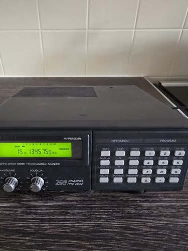 Netset Pro 2032 hyperscan scanner Working Order | eBay UK