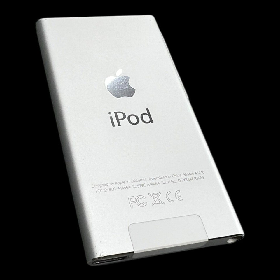Apple iPod Nano 7th Generation Silver (16GB) Model A1446 - VGC ...