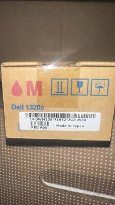 Genuine Dell WM138 Magenta High Yield Toner Cartridge 1320c | eBay